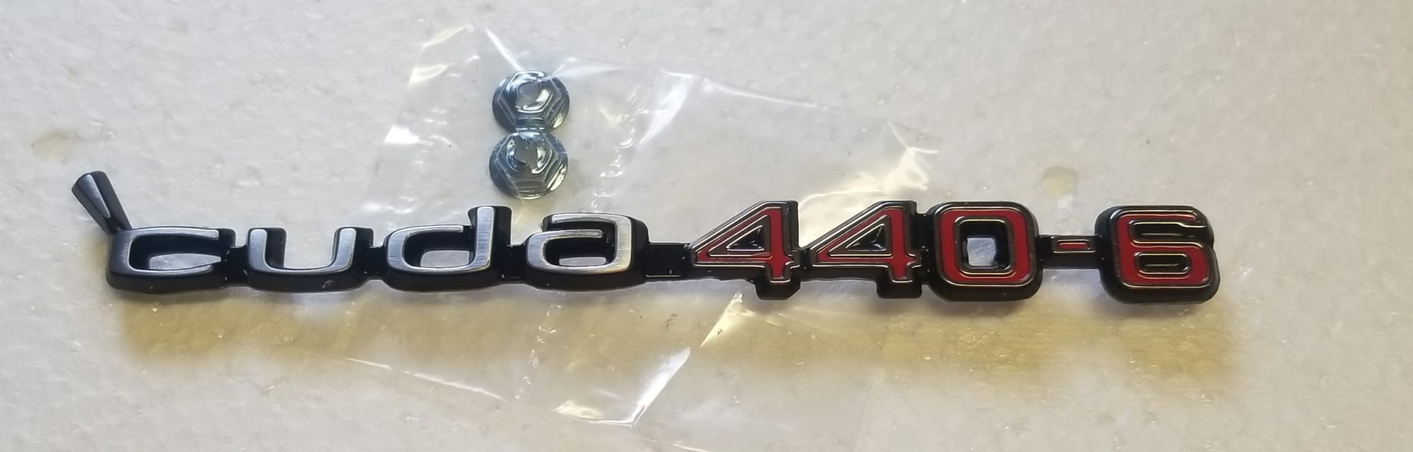 Hood Emblem 440-6 Cuda