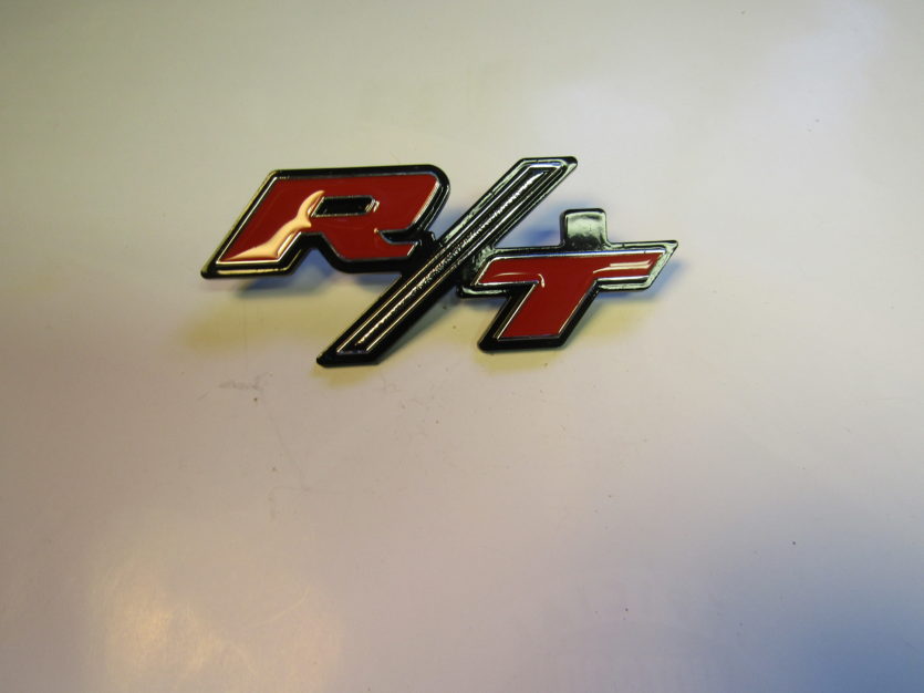 Headlight Door /Grille "R/T" Emblem 1968 Charger RT