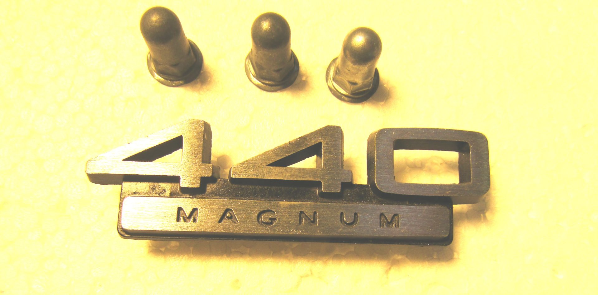 440 Magnum Fender Emblem
