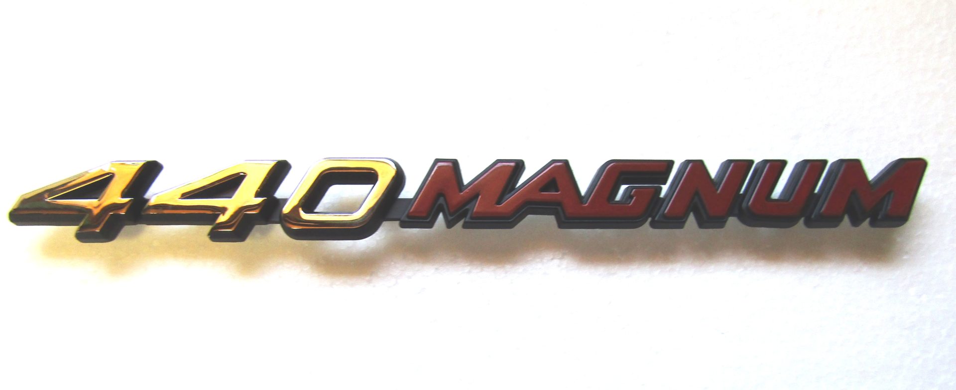 71-74 Charger 440 Magnum Hood Emblem CHBEMB516 - Vans Auto
