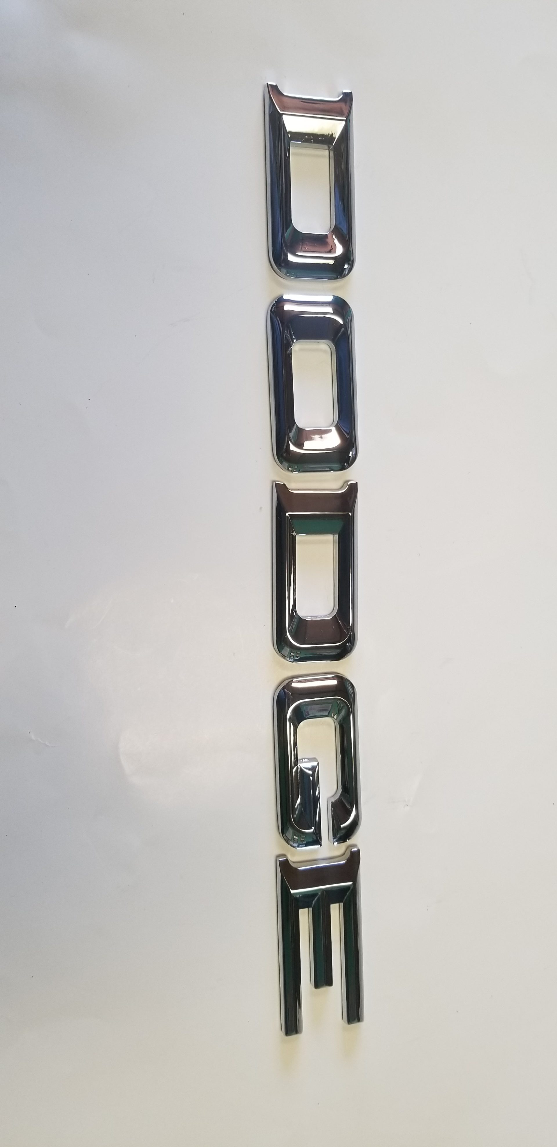 72-76 Dodge Truck and Ramcharger Emblem DODGE Hood Letters CHTEMB724 ...