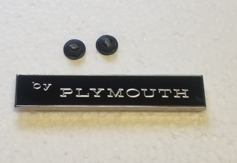71-74 Cuda By Plymouth Emblem PN#3569542 - Vans Auto