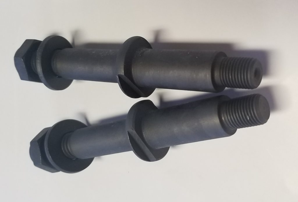 63-76 A-Body Dart Barracuda Duster Valiant Upper Shock Mounting Studs ...