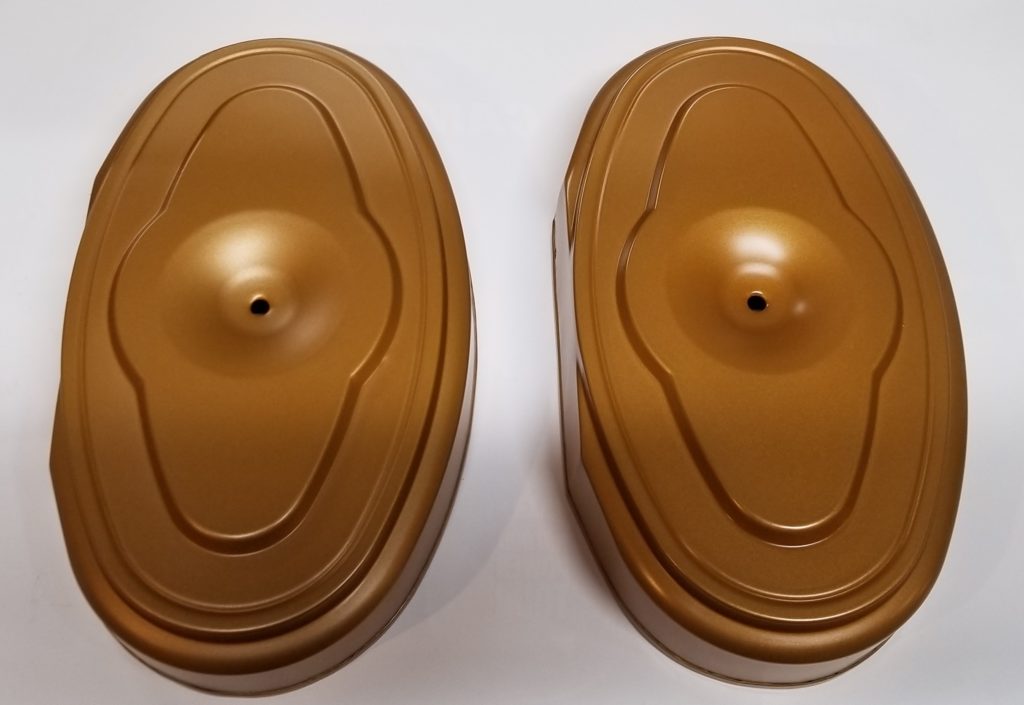 58-62 Chrysler Hemi Air Cleaner Base And Lid Pair CHCARCEDL - Vans Auto