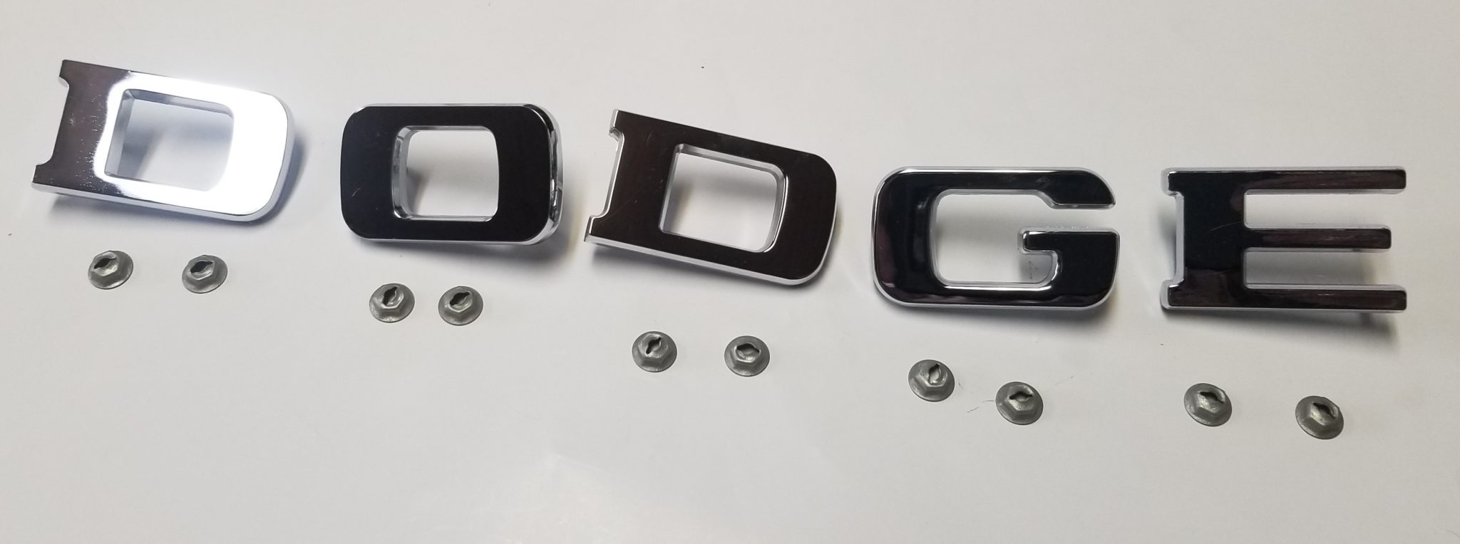 69-71 Dodge, Truck Hood Letters - Set - CHTEMBDGE - Vans Auto