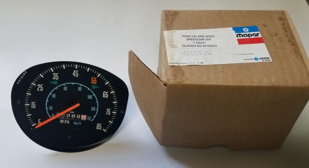 72-80 Dodge, Truck Speedometer NOS - PN#4205920 - Vans Auto