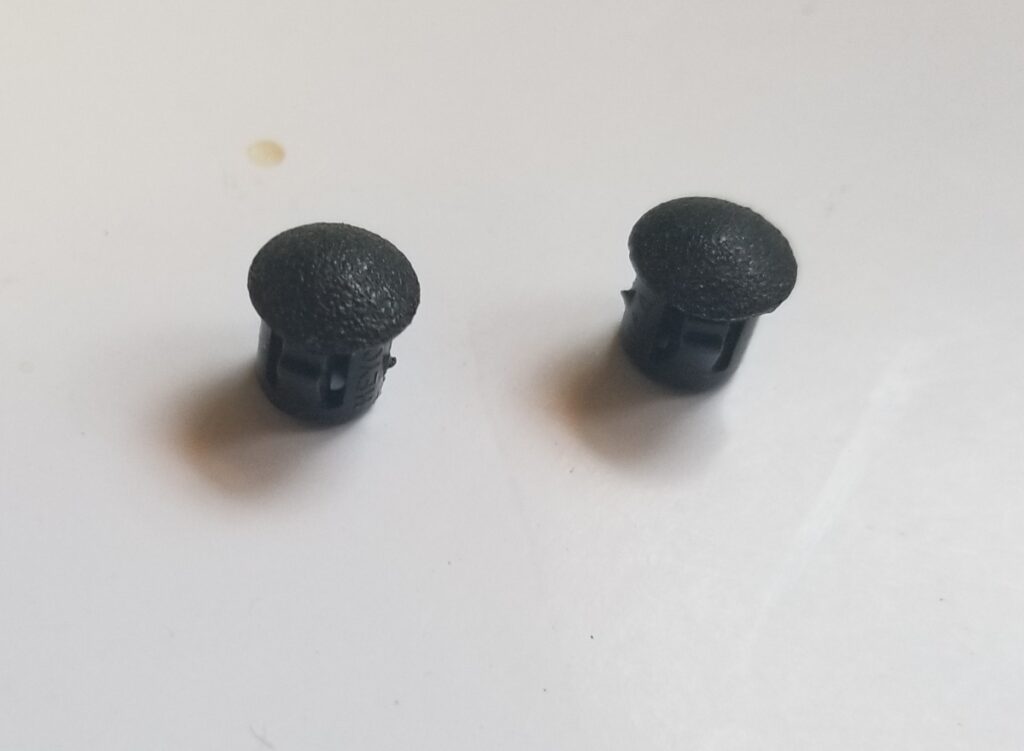 66-70 B-Body Vent Window Hole Plug 180099-BLK - Vans Auto