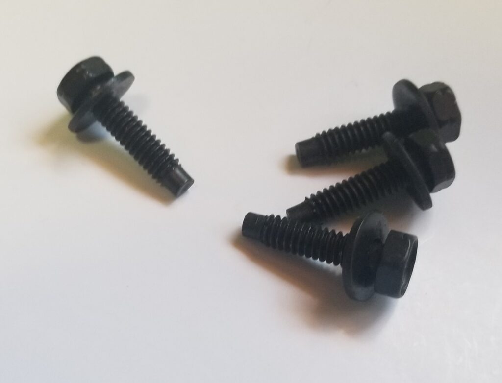 70-74 E B A Body Bucket Seat Latch Bolts CHZBOLTS10 - Vans Auto